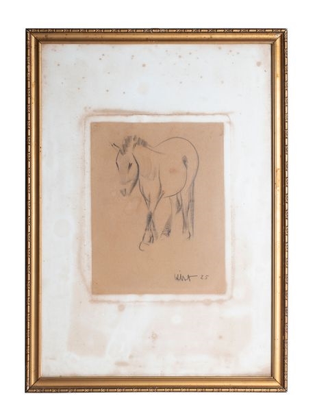 Georges Hilbert | Antelope and Pony (1925) | MutualArt