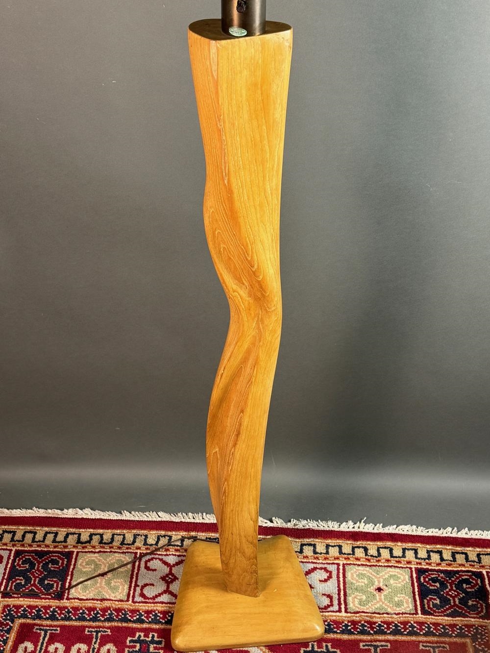 Yasha Heifetz | Yasha Heifetz Oak Floor Lamp | MutualArt