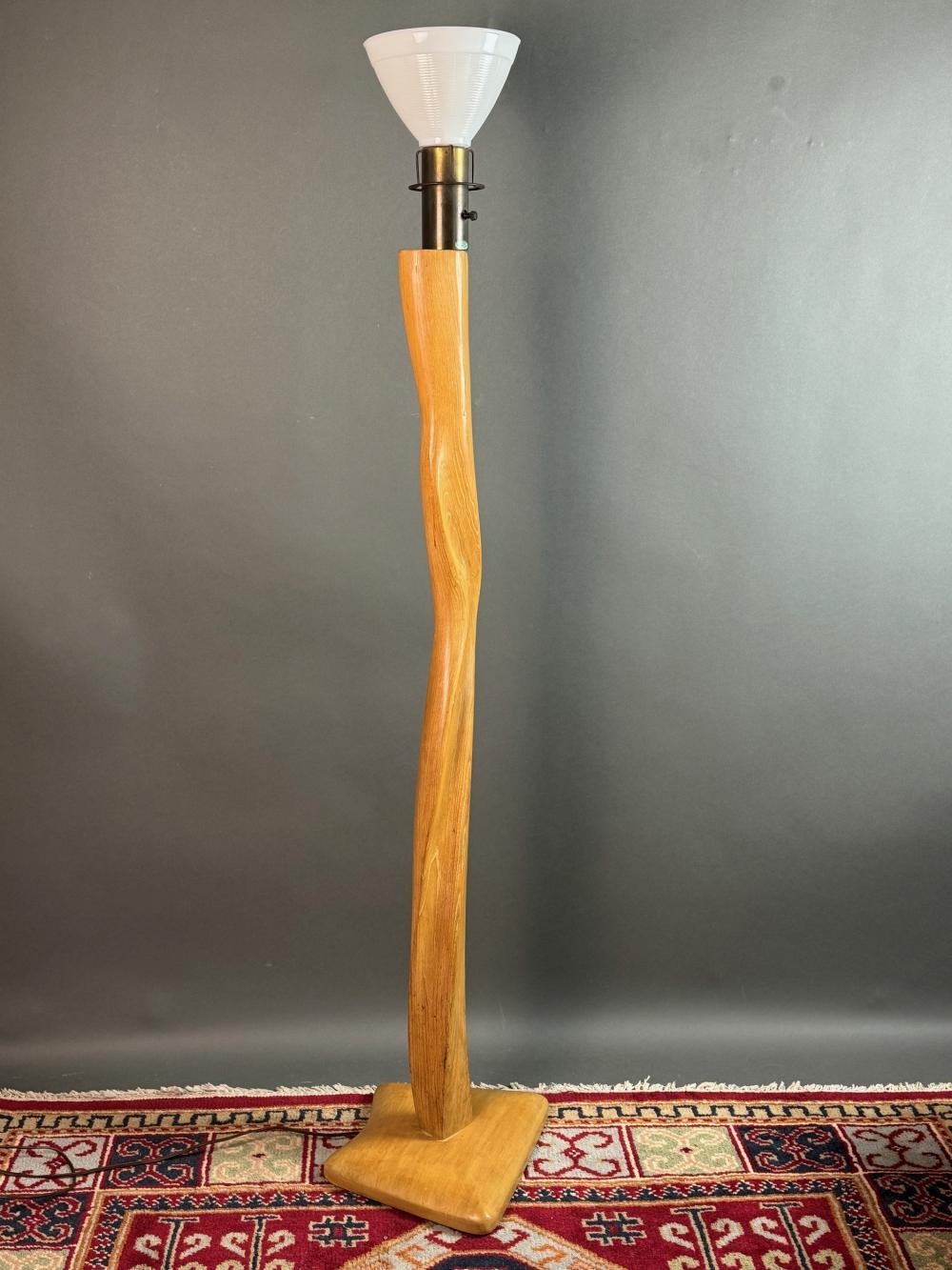 Yasha Heifetz | Yasha Heifetz Oak Floor Lamp | MutualArt