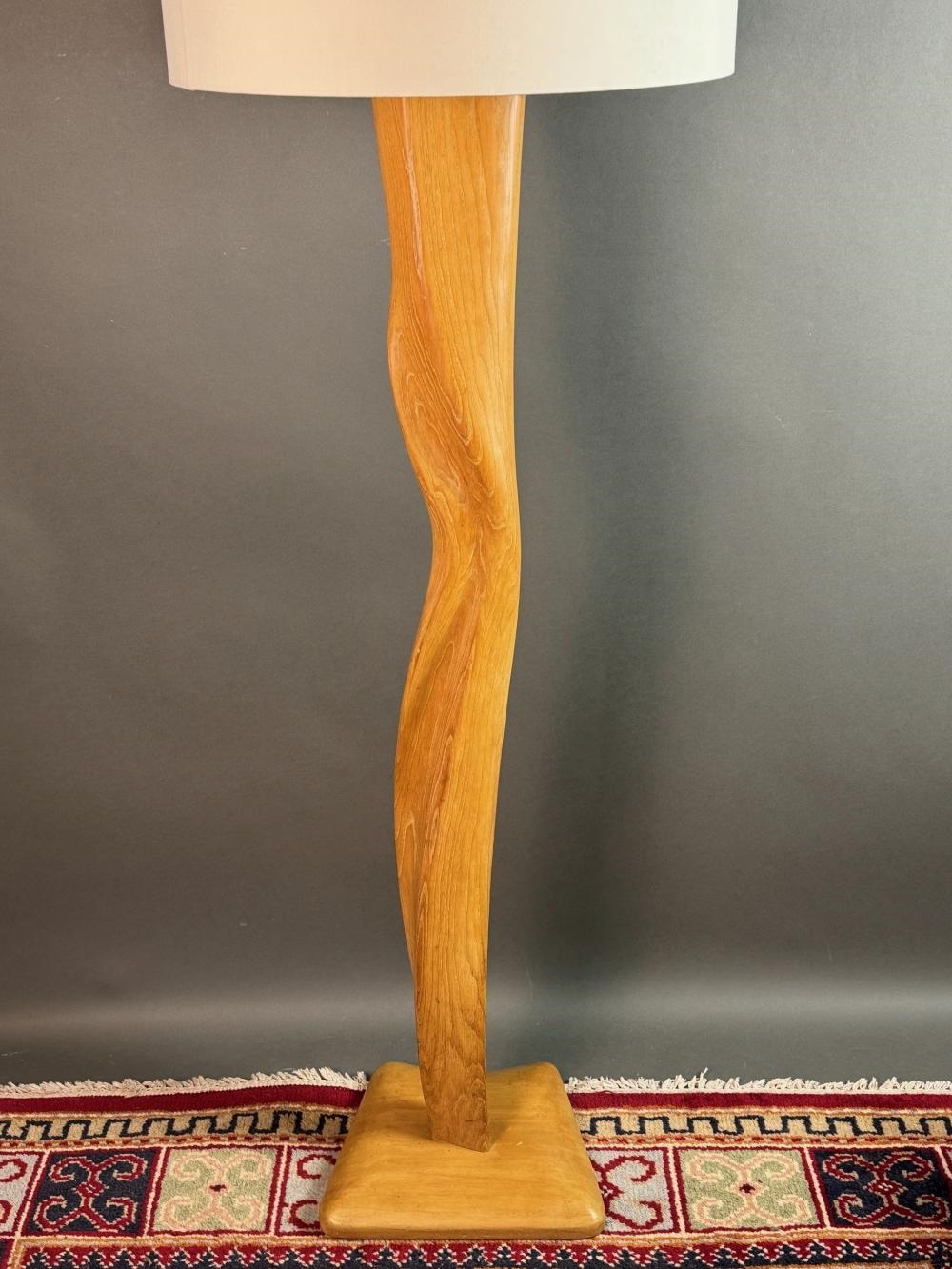 Yasha Heifetz | Yasha Heifetz Oak Floor Lamp | MutualArt