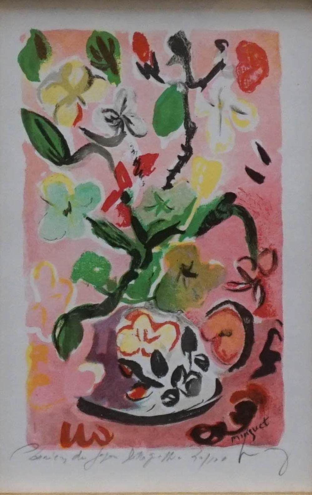 Alexandre Minguet | Still Life of Flowers (20th Century) | MutualArt