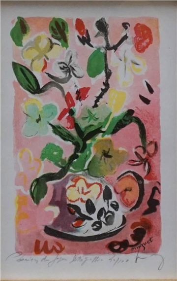 Alexandre Minguet | Still Life of Flowers (20th Century) | MutualArt