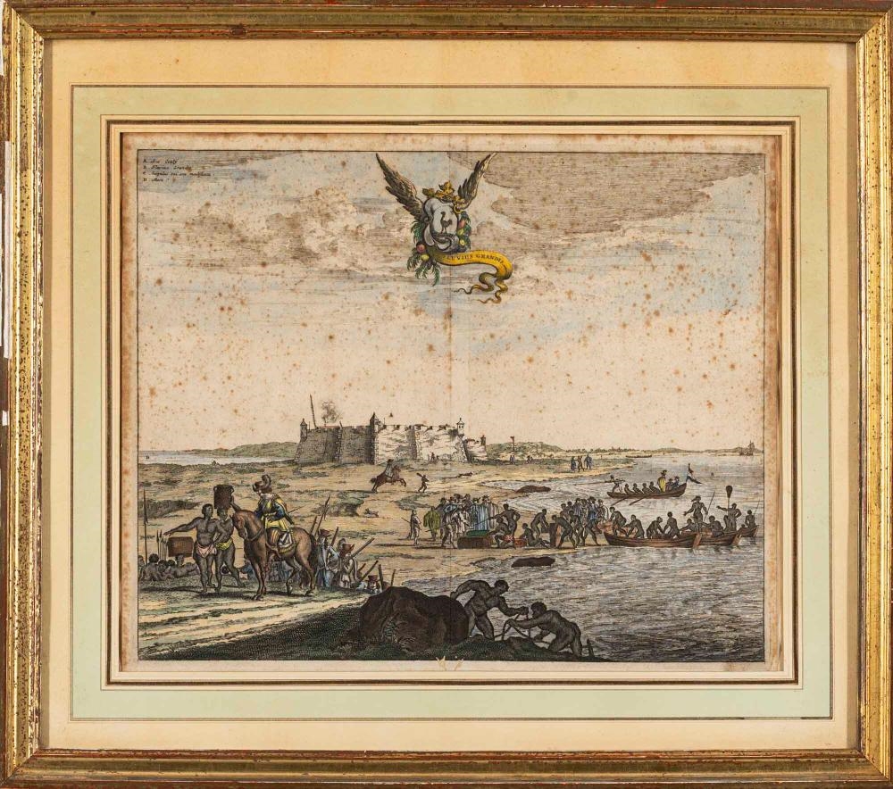 Arnoldus Montanus | FLUVIUS GRANDIS - Forte dos Reis Magos (Ceulen ...