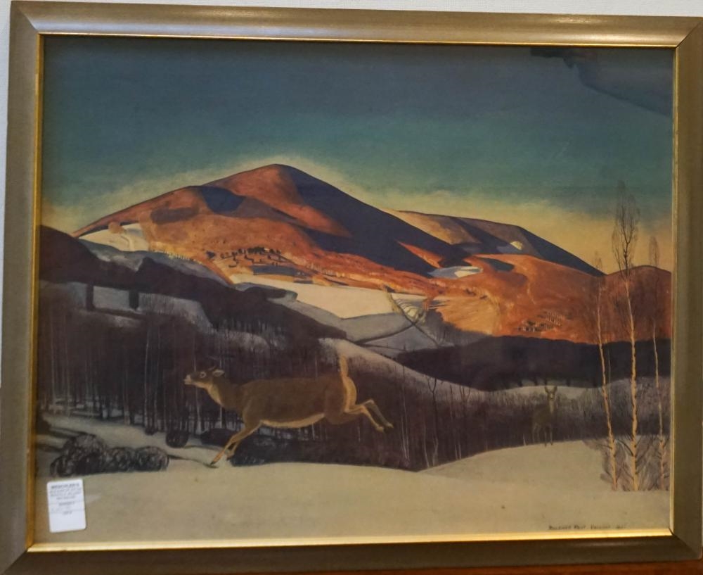 Rockwell Kent | Pinnacle (1928) | MutualArt