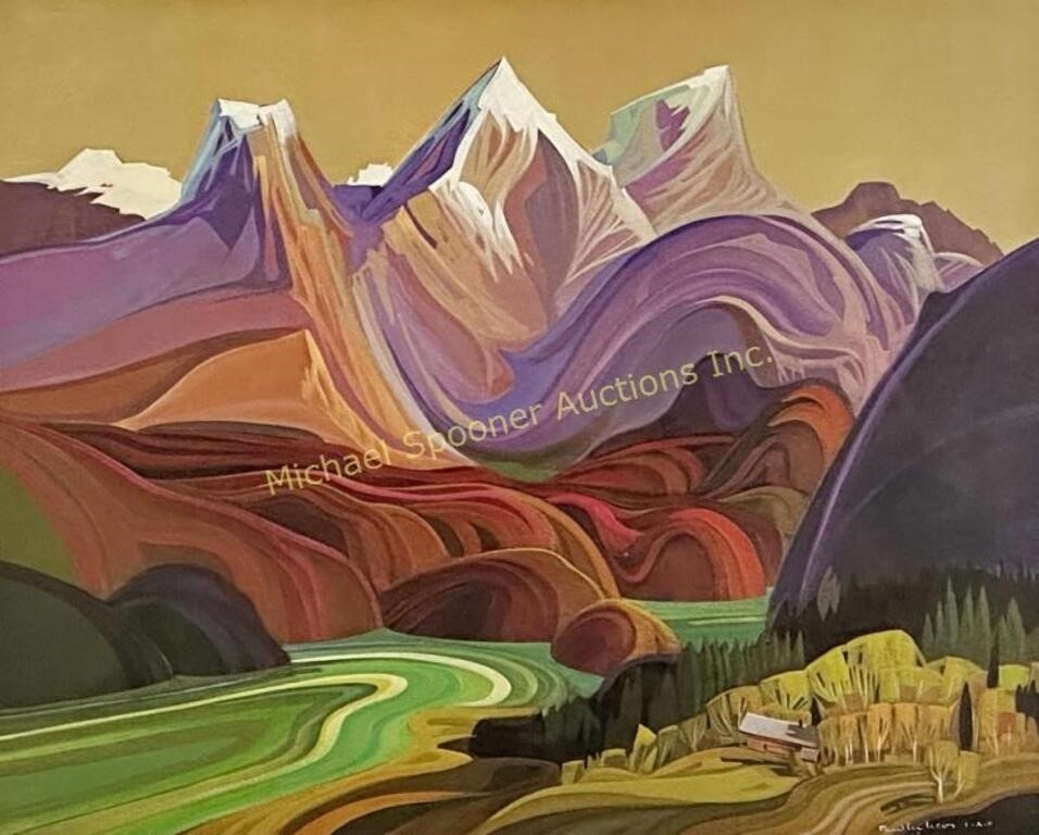 Paul Lecor | CANADIAN (1933-2017) TITLED - HOWE SOUND C.B. EDITION 395/ ...