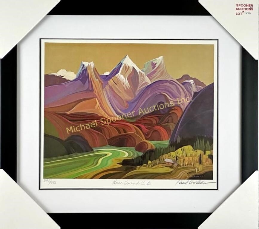 Paul Lecor | CANADIAN (1933-2017) TITLED - HOWE SOUND C.B. EDITION 395/480 ARTIST SIGNED | MutualArt
