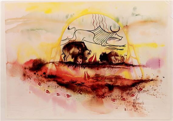 Vic Runnels | Runnel's American Indian Lithographs (3 (2017) | MutualArt