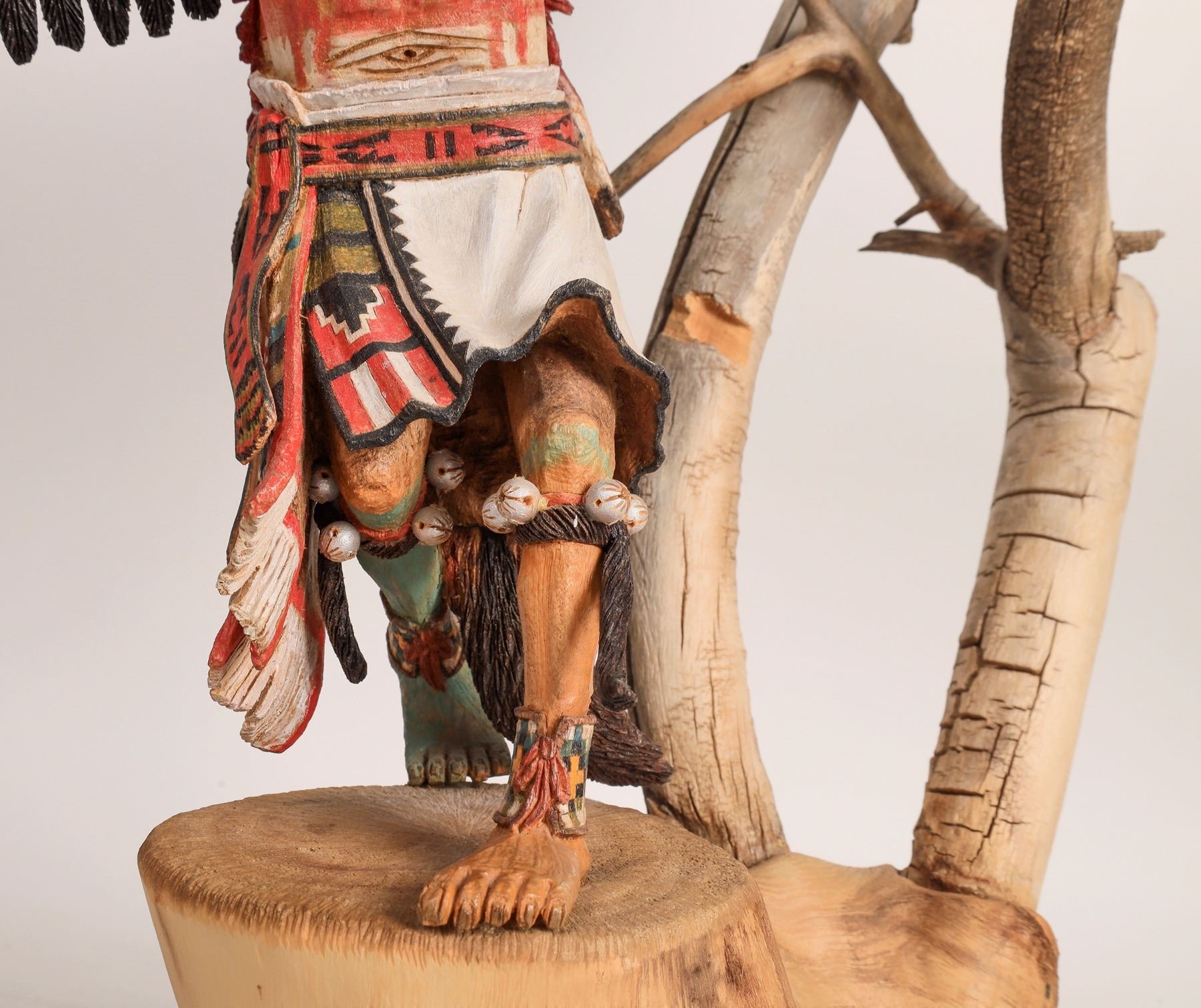 Arron Honani | Hopi Eagle Dancer Kachina 1980s | MutualArt
