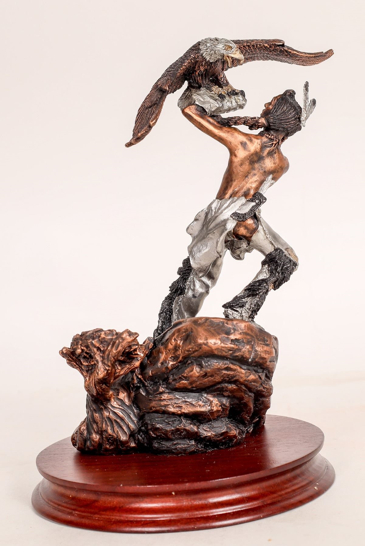Christopher A. Pardell | Parnell Sculpture White Feather's Vision (1992 ...