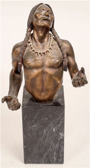 Christopher A. Pardell | Parnell Indian Sculpture | MutualArt