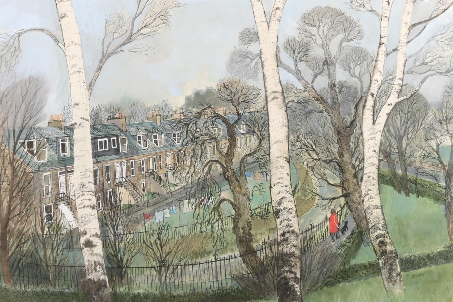Carola Gordon | Stockbridge Colonies Reid Terrace Edinburgh | MutualArt