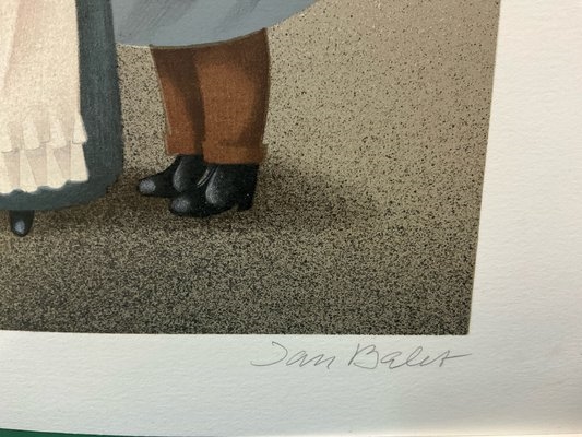 Jan Balet | Jan Balet Entertainment Lithographs | MutualArt