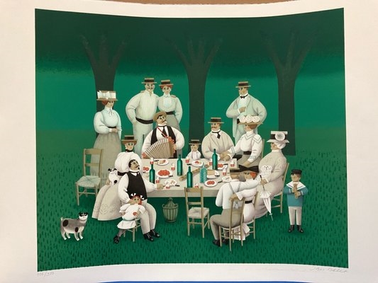 Jan Balet | Jan Balet Entertainment Lithographs | MutualArt