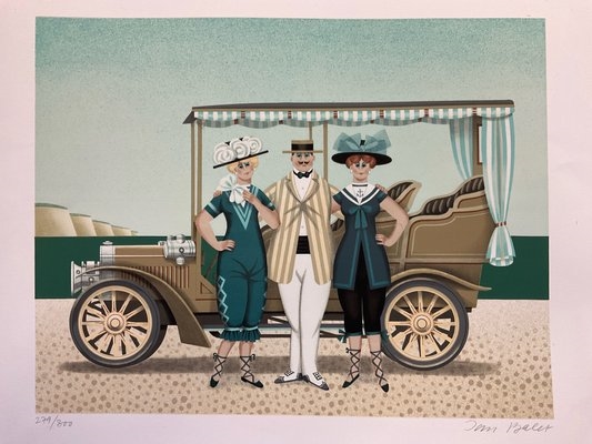 Jan Balet | Jan Balet Pencil Signed Beach Lithographs | MutualArt