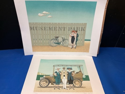 Jan Balet | Jan Balet Pencil Signed Beach Lithographs | MutualArt