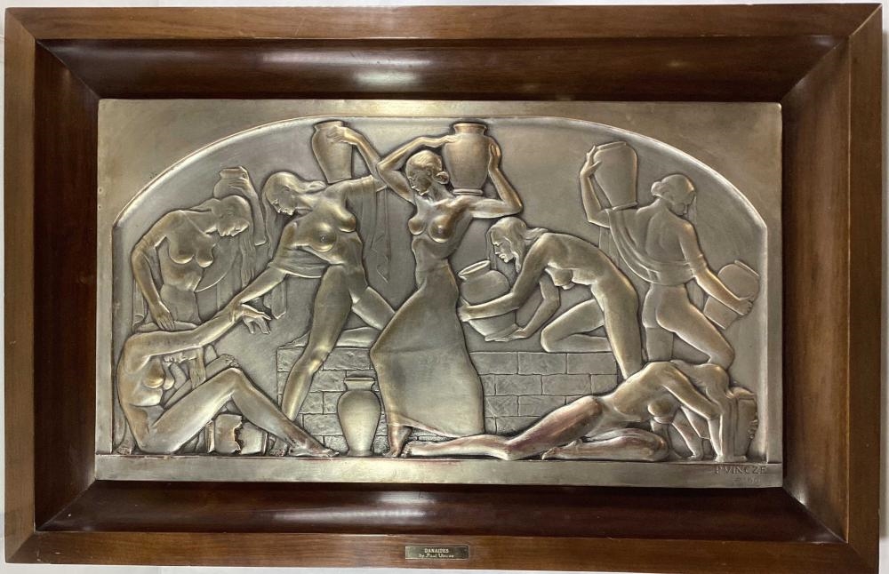 Paul Vincze | Paul Vincze 999 Silver Bas Relief (1969) | MutualArt