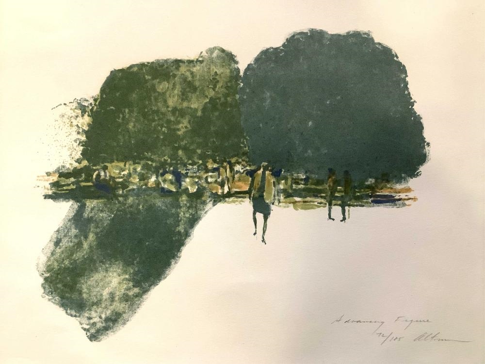 Harold Altman | Harold Altman Signed & Numbered Color Lithograph ...