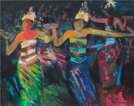 Mochtar Apin | Penari Bali (1968) | MutualArt