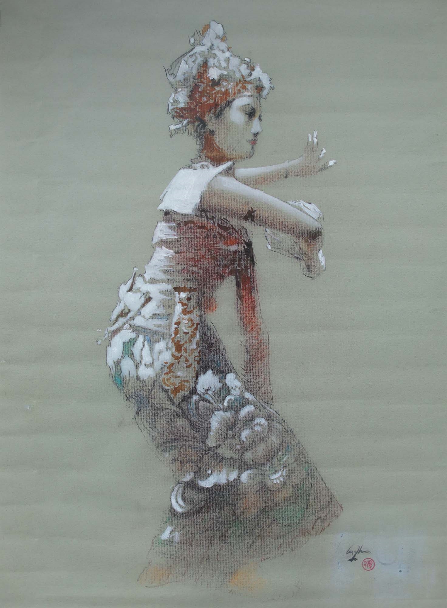 Lee Man Fong | Dance of The Sea-Dayak (2023) | MutualArt