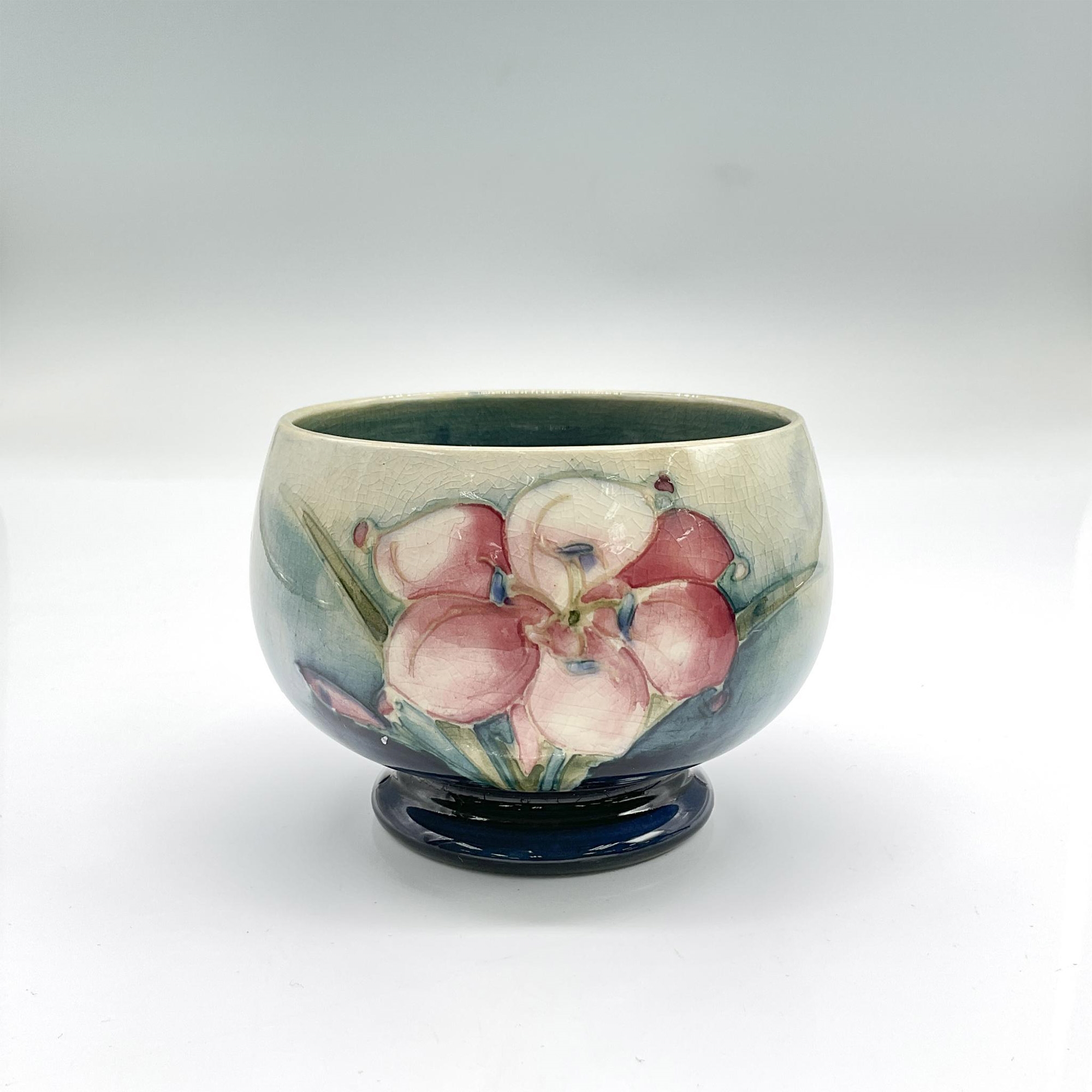 William Moorcroft | William Moorcroft Footed Bowl, Flowers | MutualArt