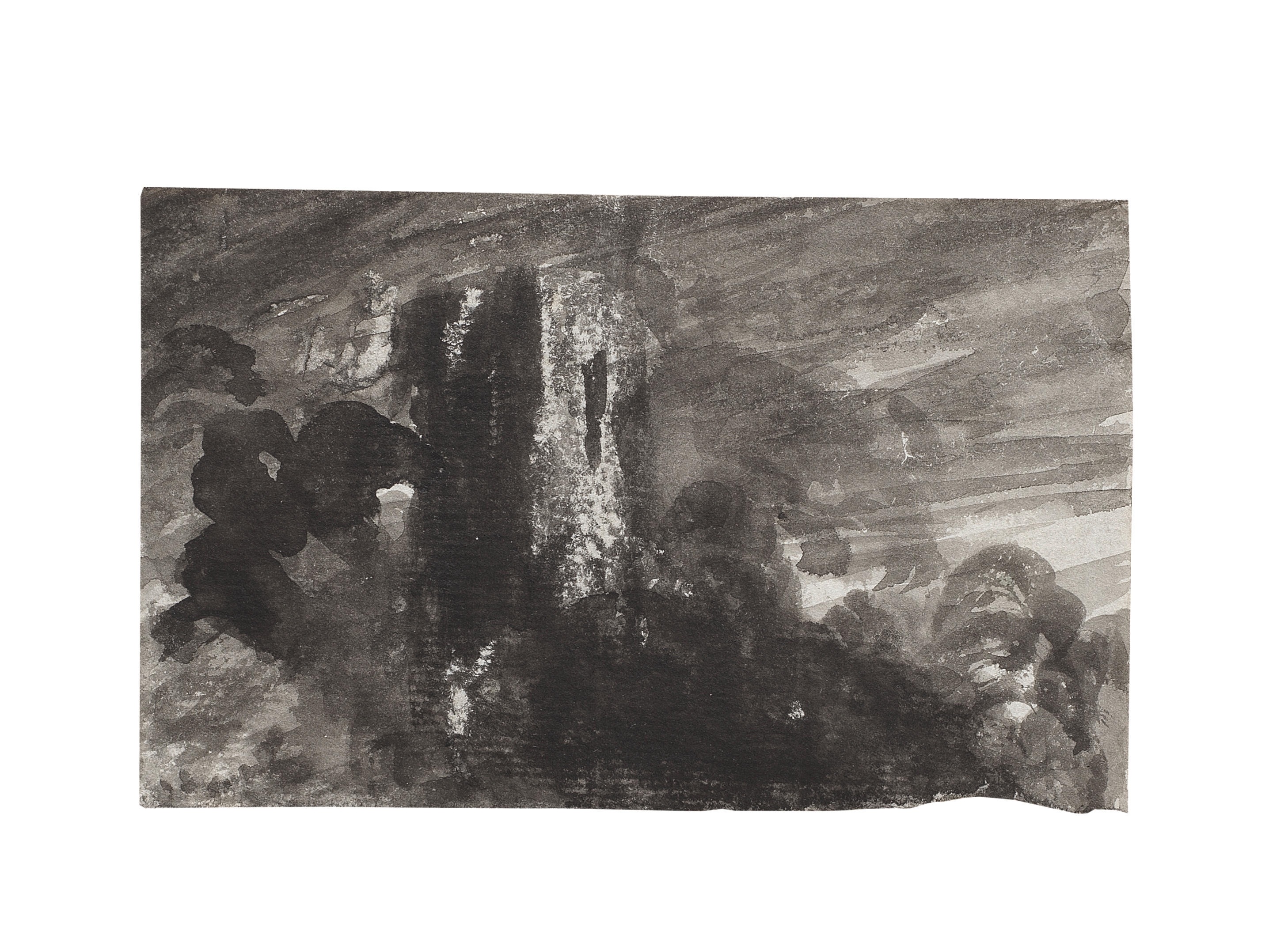 John Constable | A tower among trees | MutualArt