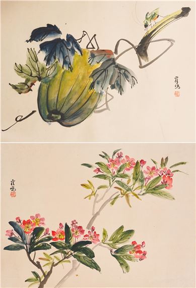 Cui Ming | Melon and Rhododendron | MutualArt