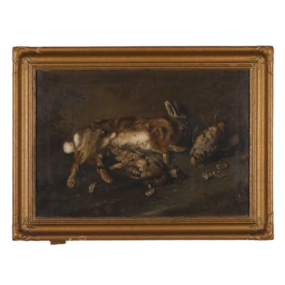 Franklin Harrison Miller | Still life with dead hare | MutualArt