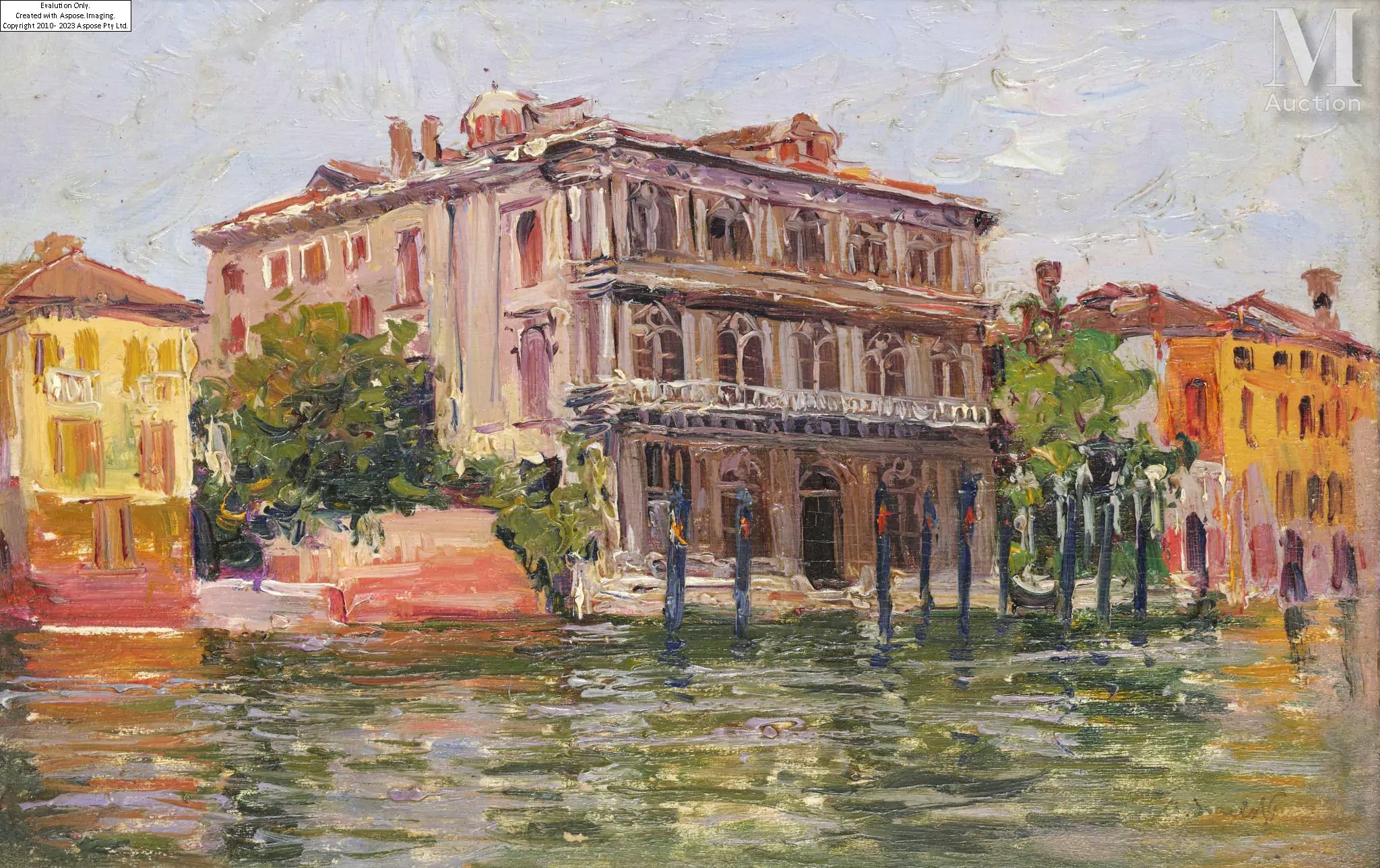 Alexandre Isailoff | Palais Vendramin Calergi à Venise | MutualArt