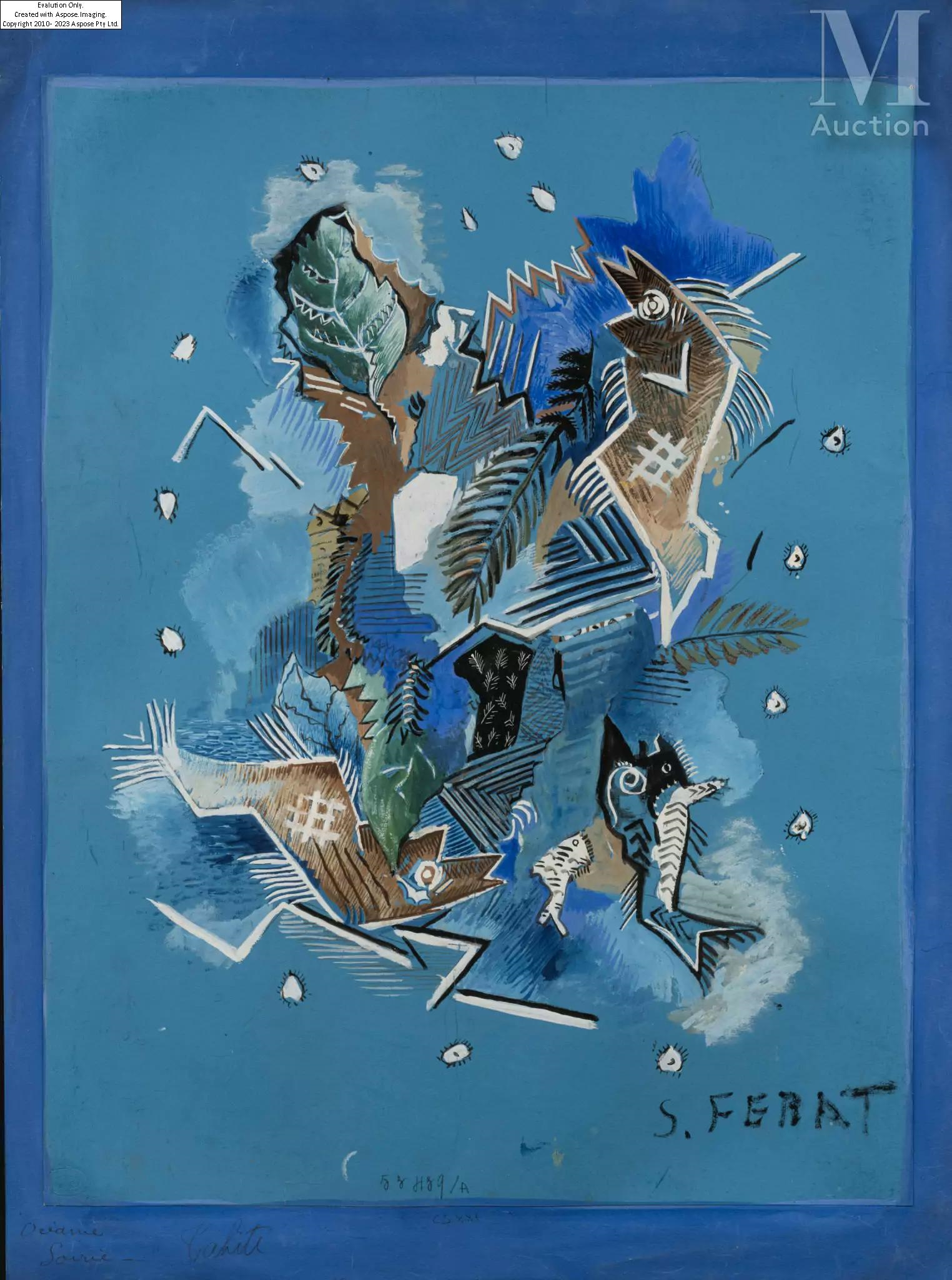 Serge Férat | LACERBA (1913) | MutualArt