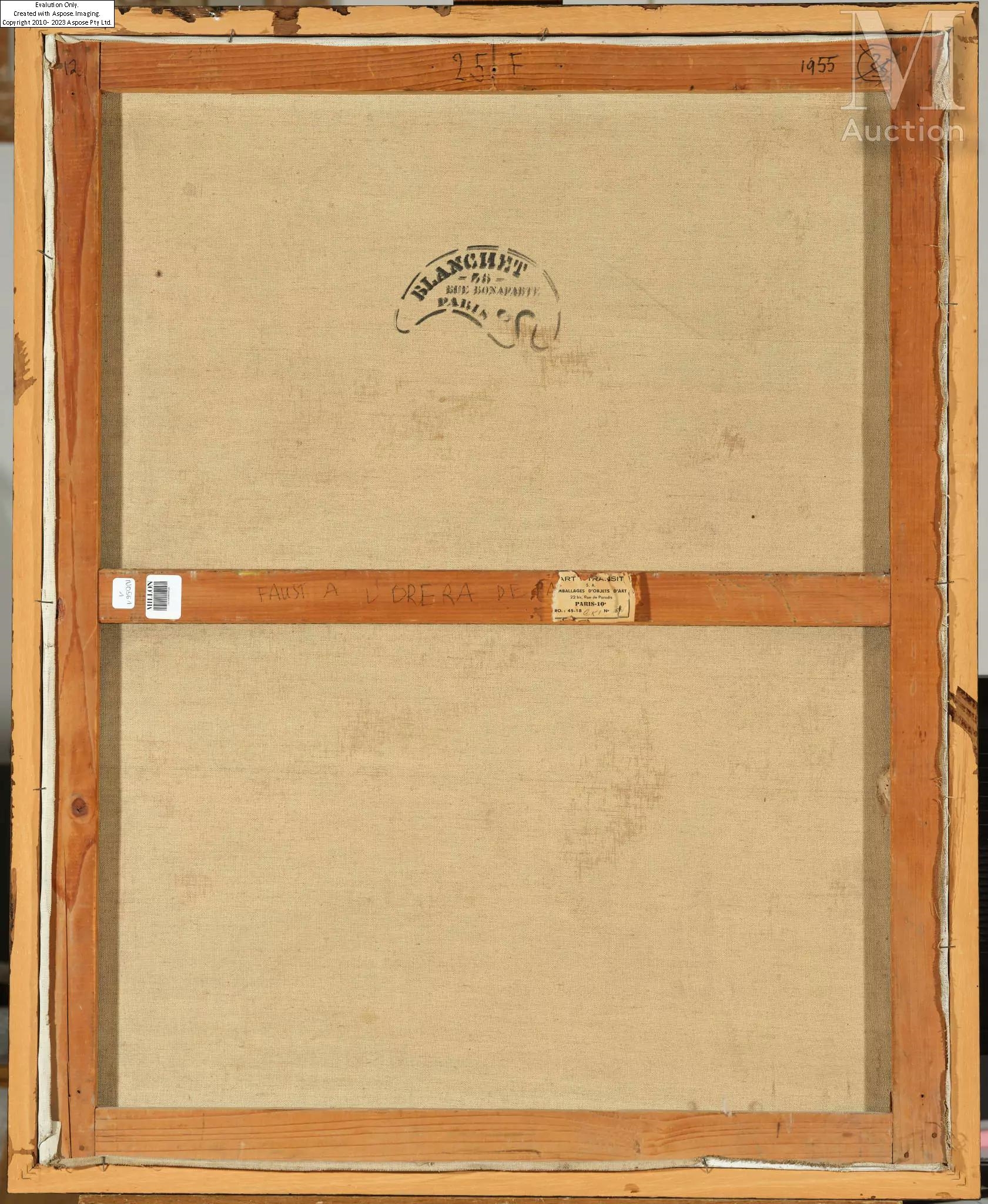 Józef Czapski | Faust à l’Opéra de Paris (1896) | MutualArt