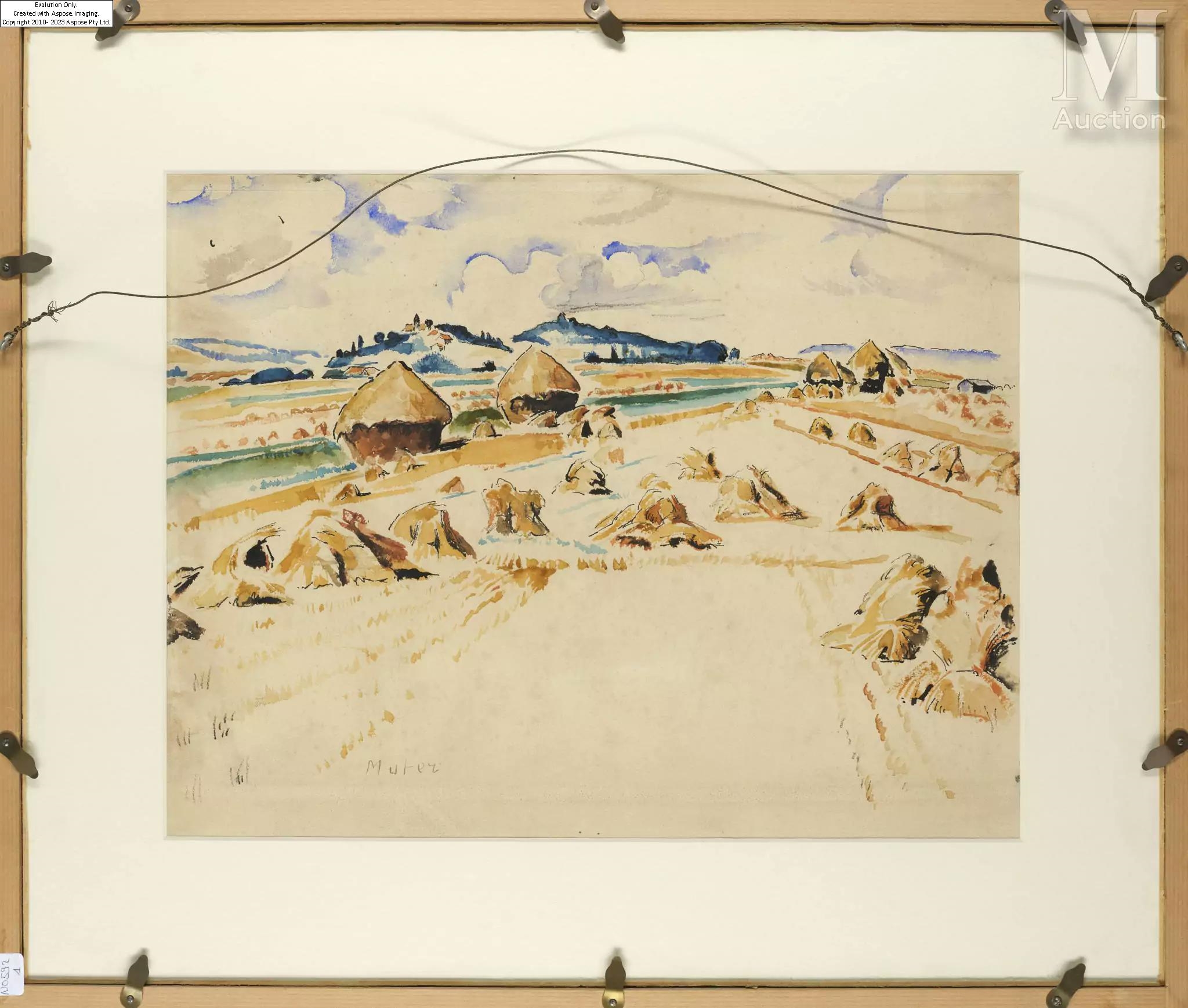 Maria-Mela Muter | Collioure / Les meules (Circa 1923) | MutualArt