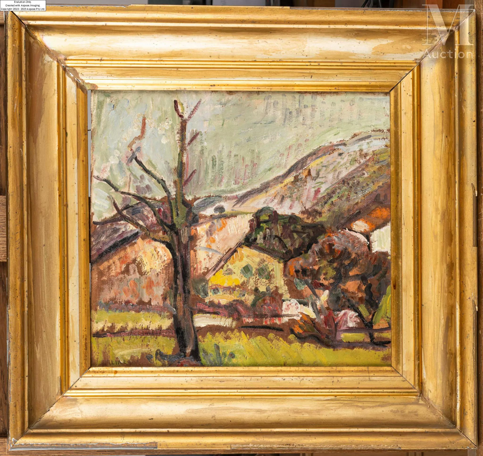 Pinchus Krémègne | Les collines à Céret (Circa 1930) | MutualArt