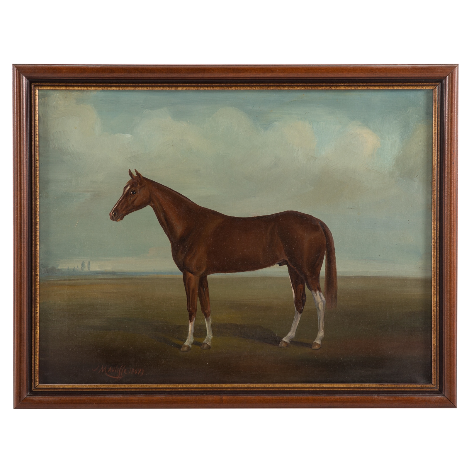 John McAuliffe | Equine Portrait (1867) | MutualArt
