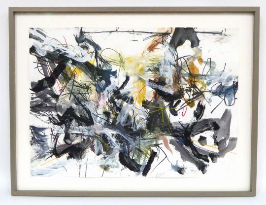 Bert Jäger | Mischtechnik, weiß gehöht | MutualArt