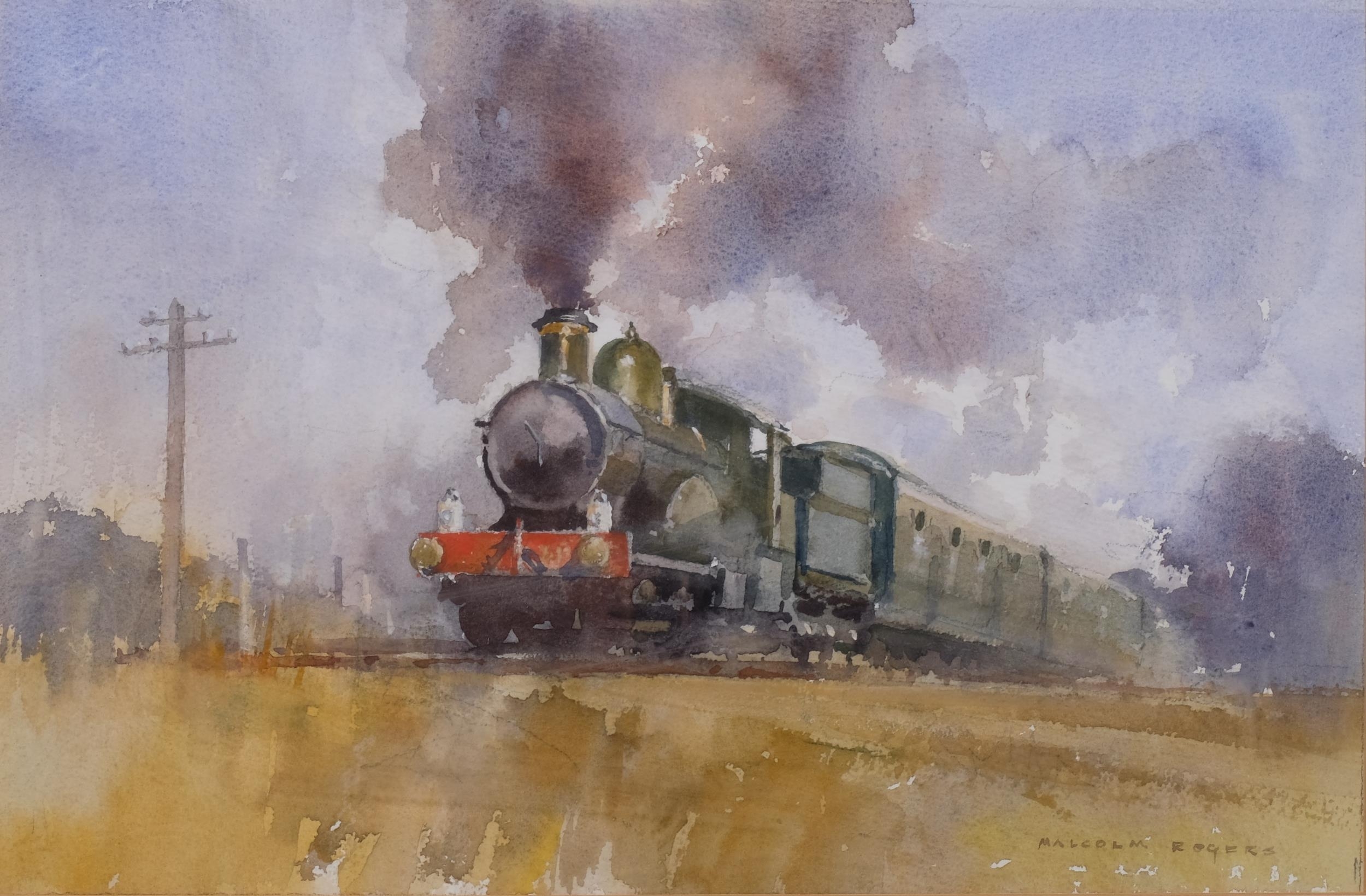 Malcolm Robert Rogers | steam locomotive on the Bluebell Railway ...