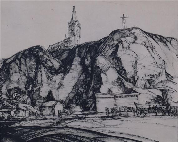 Edgar Owen Jennings | 2 etchings | MutualArt