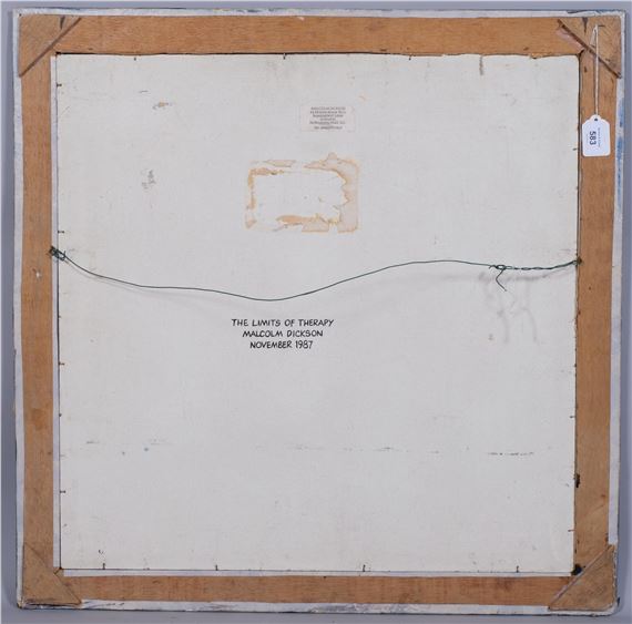 Malcolm Dickson | the limits of therapy (1987) | MutualArt