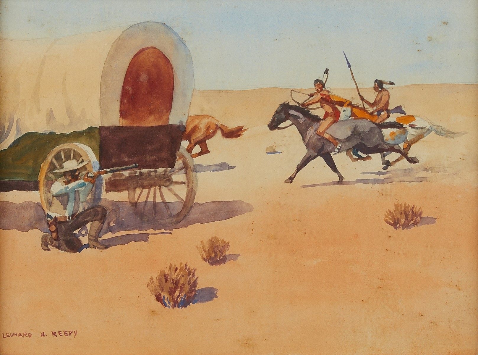 Leonard Howard Reedy | The Cheyenne | MutualArt