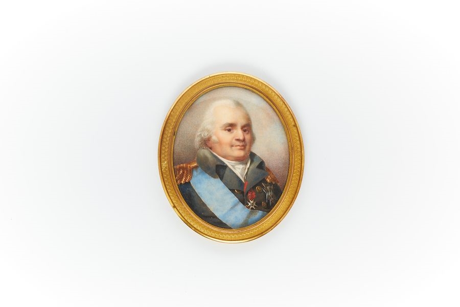 Jean Baptiste Isabey | Portrait of King Louis XVIII | MutualArt