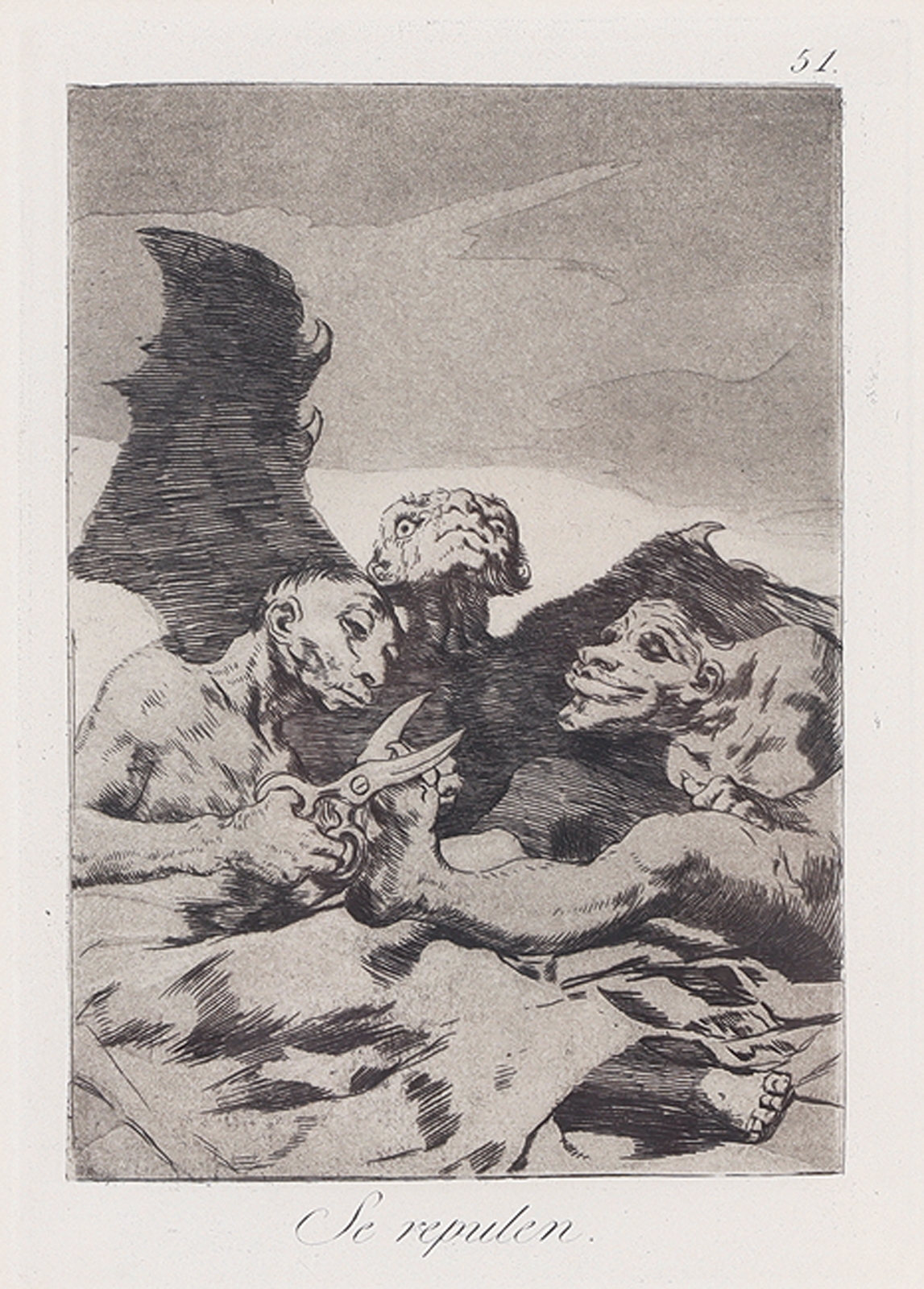 Francisco José de Goya y Lucientes | Se repulen | MutualArt