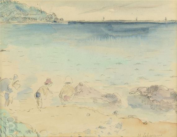 Henri Lebasque | Beach scene | MutualArt