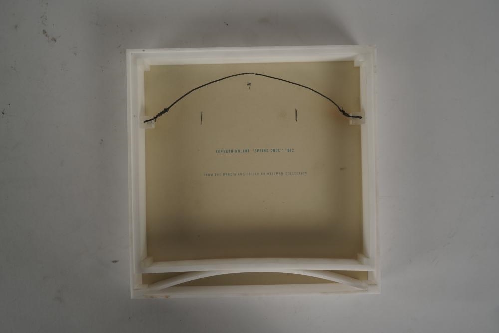 Kenneth Noland | After Kenneth Noland (1924-2010): Spring Cool (1962 ...