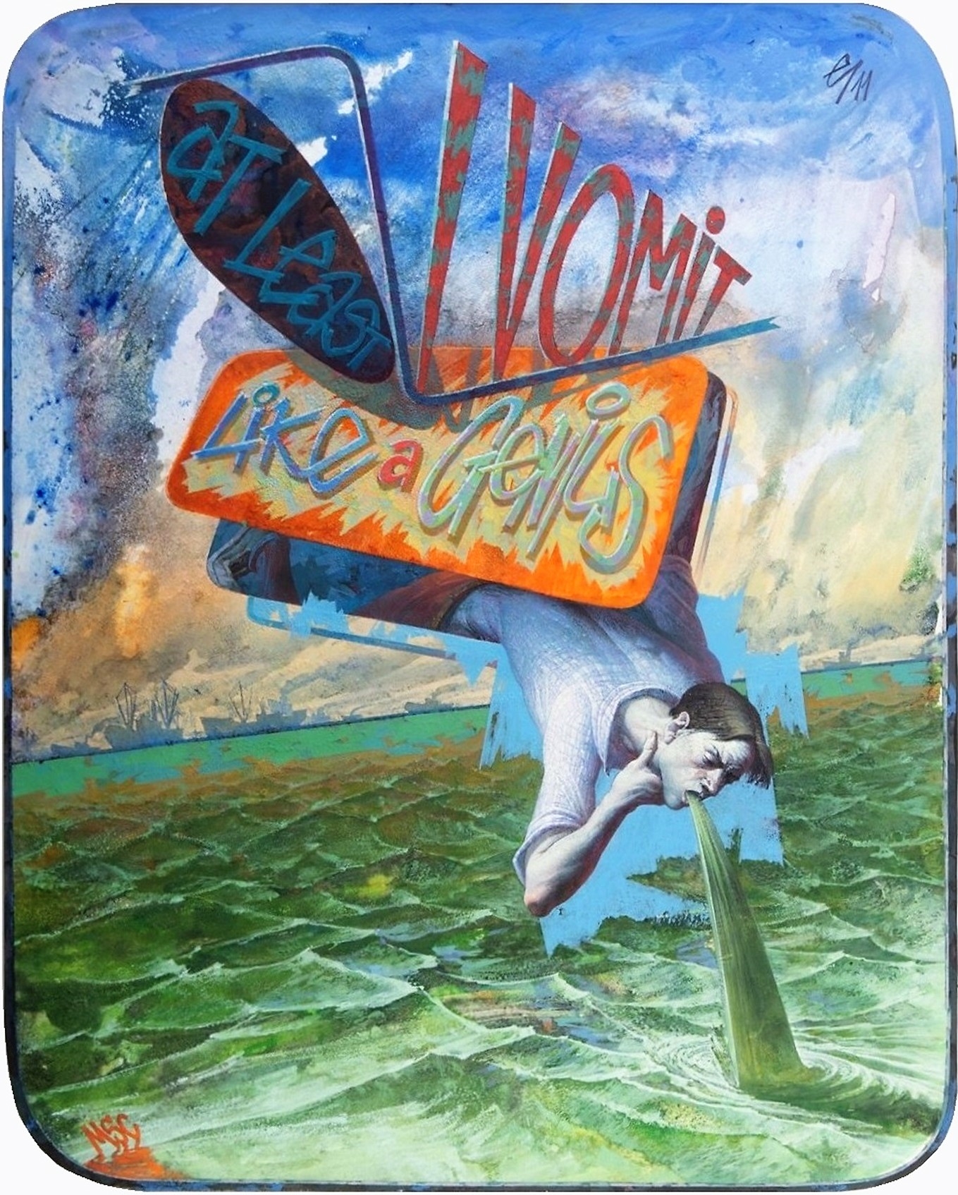 Egor Koshelev | I Vomit at Least Like a Genius (2011) | MutualArt