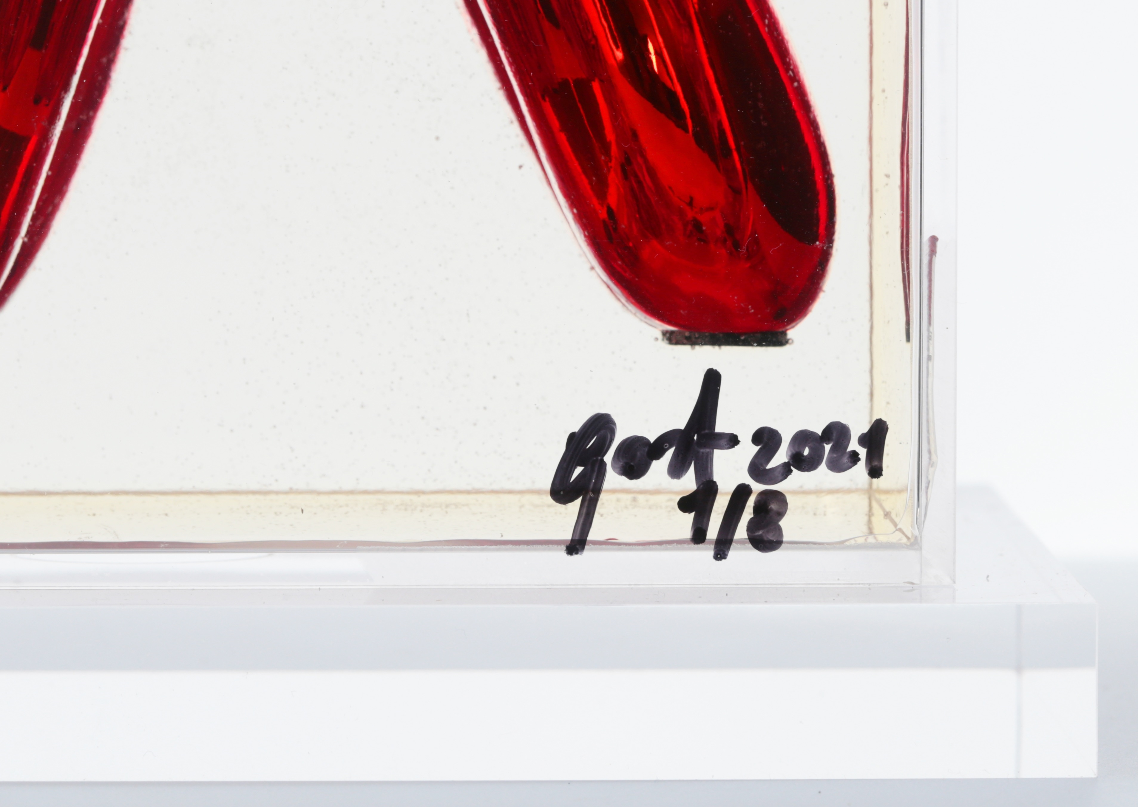 Giorgio Gost | Jeff Koons Red Dog (2021) | MutualArt