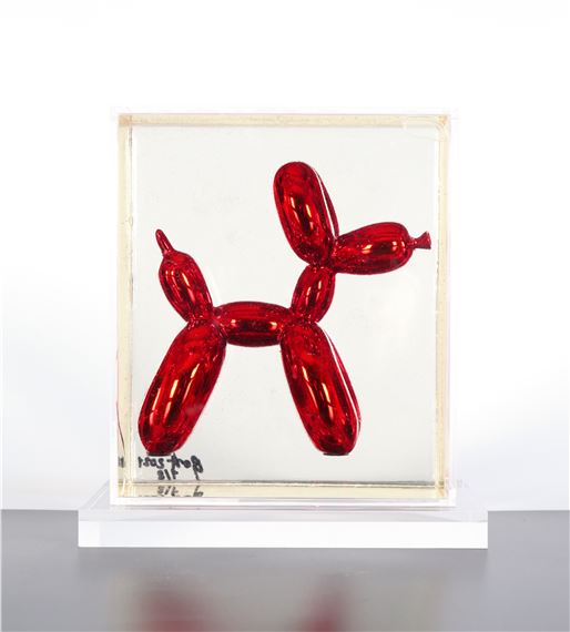 Giorgio Gost | Jeff Koons Red Dog (2021) | MutualArt