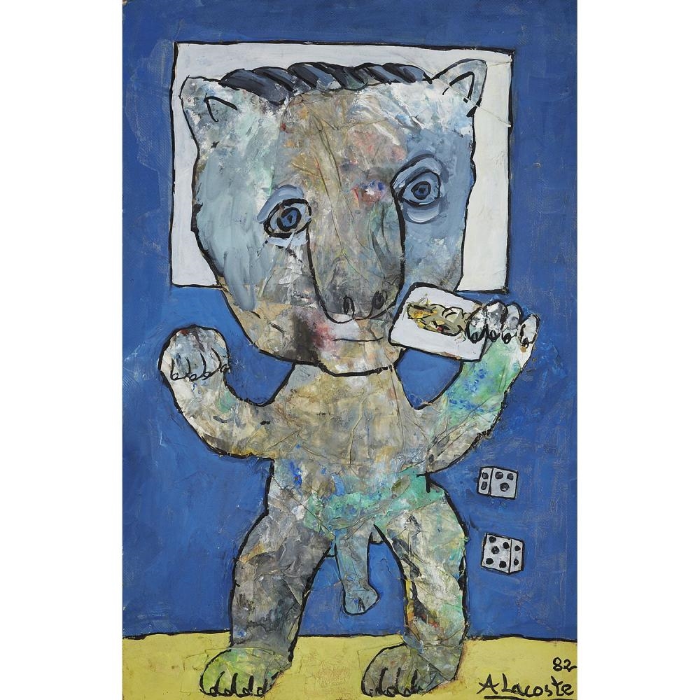 Alain Lacoste | LE JEU DE L'OURS, 1982 (1982) | MutualArt