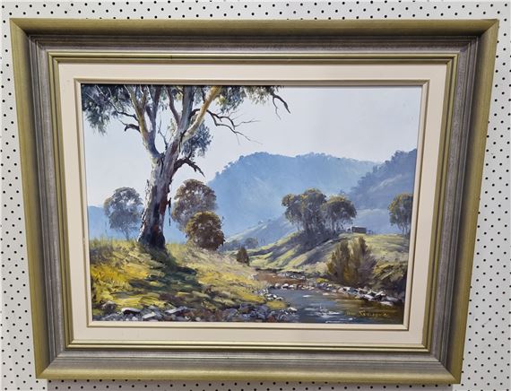 John Shields | 'Morning Light and the Peel River (1990) | MutualArt