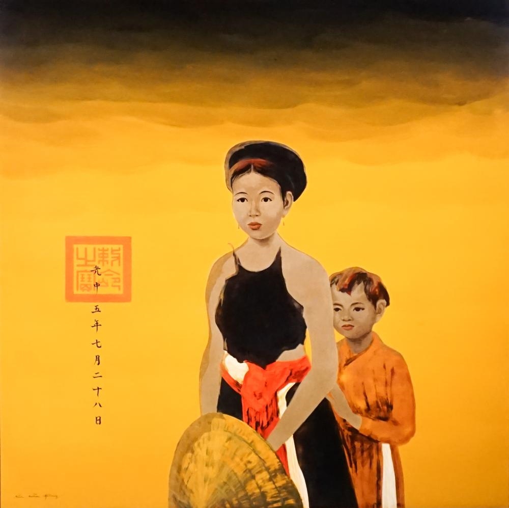 Bui Huu Hung | Mother and Child (2004) | MutualArt