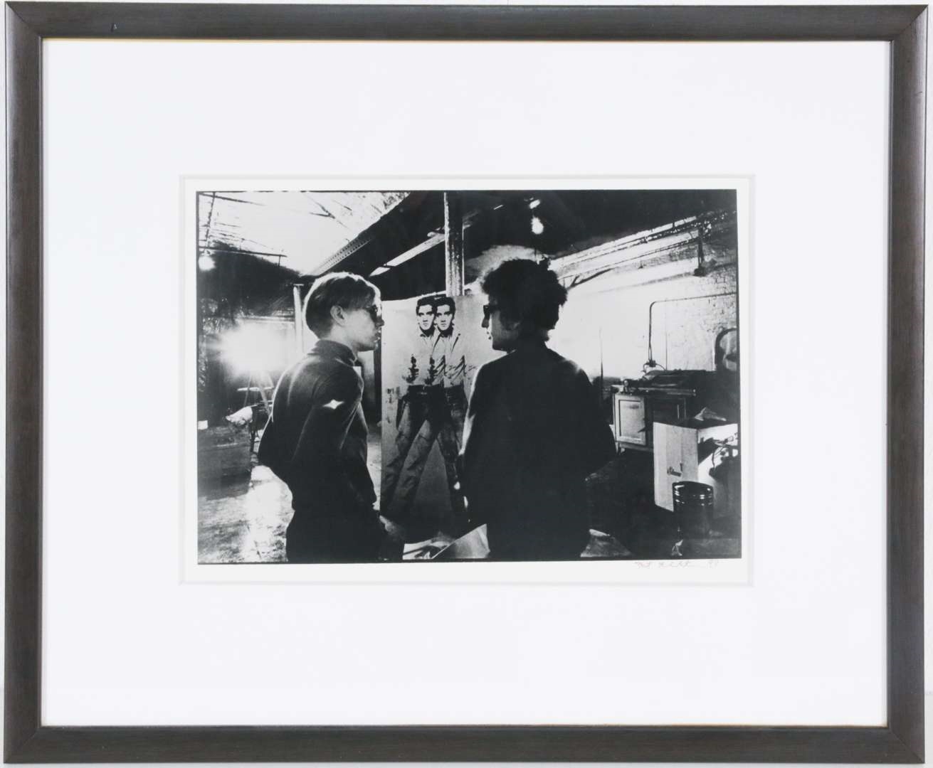 Nathan Louis Finkelstein | Andy Warhol and Bob Dylan, 1966 (1994 ...
