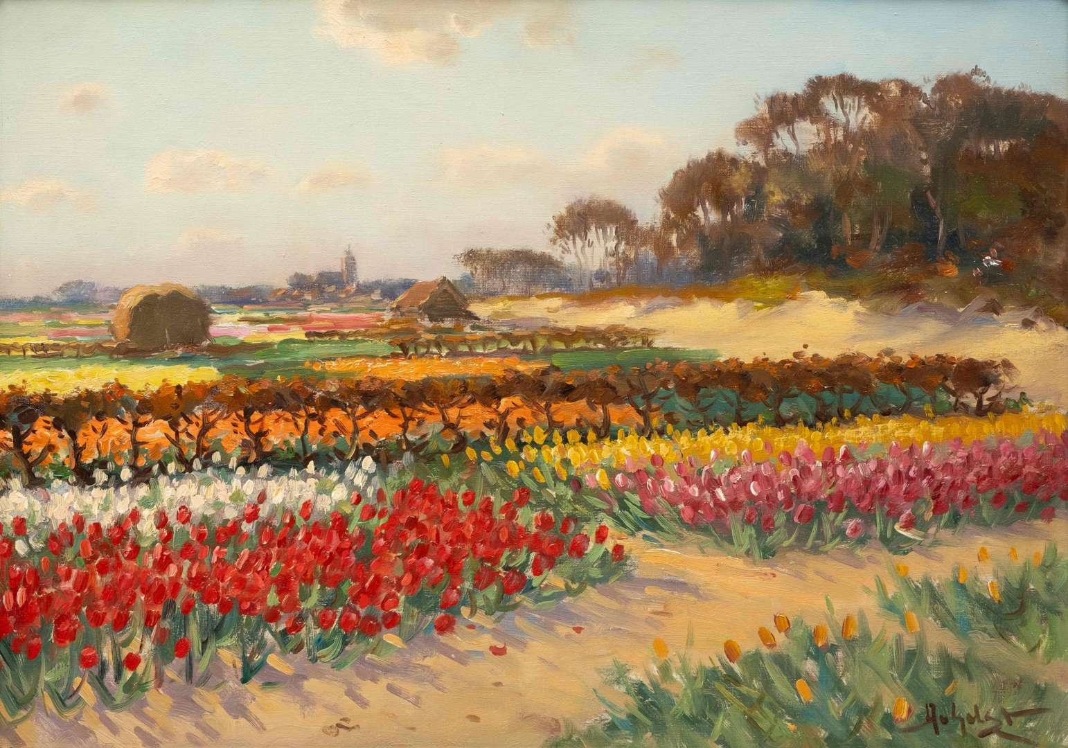 Arnout Van Gilst | Molen aan de oever | MutualArt